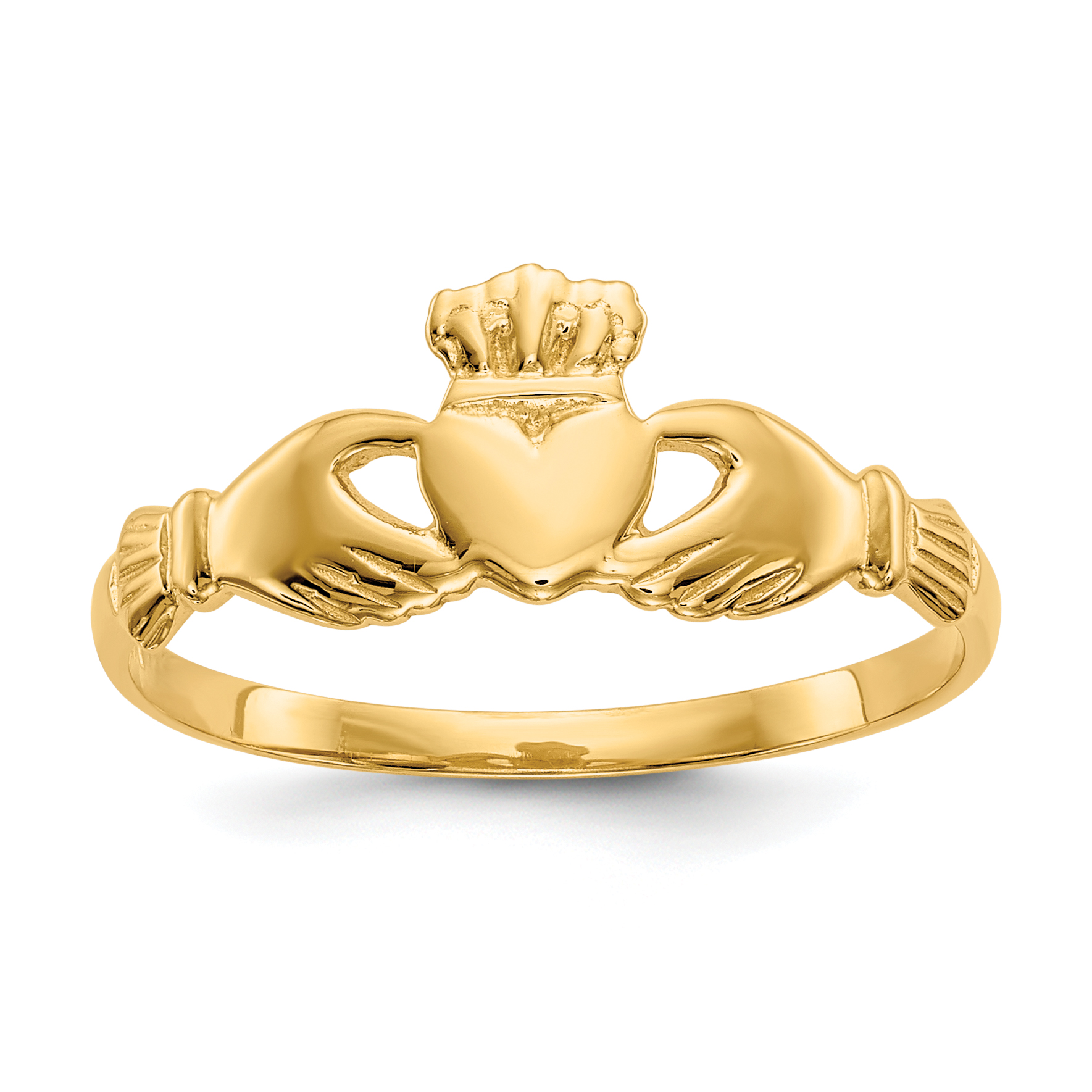 14k Claddagh Ring D3100 637218002610| eBay