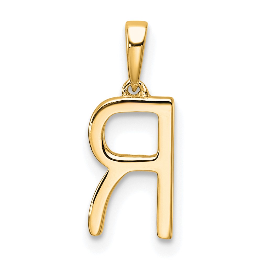10K Diamond Letter R Initial Pendant | J.C.’s Jewelry & Repair