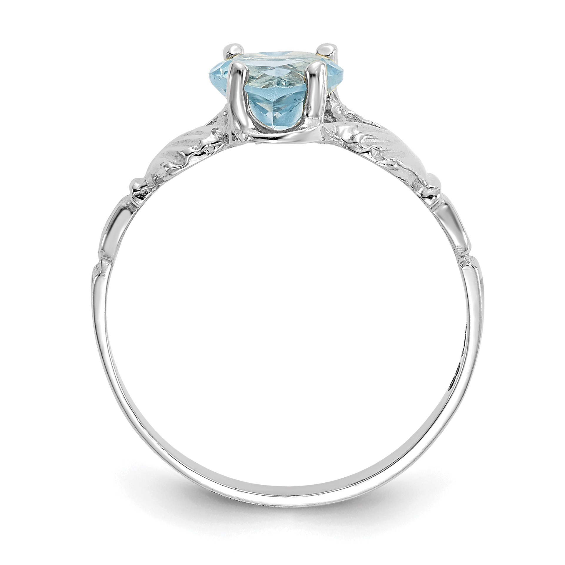 14k Gold December CZ Heart Birthstone Claddagh Ring R510 883957285283| eBay