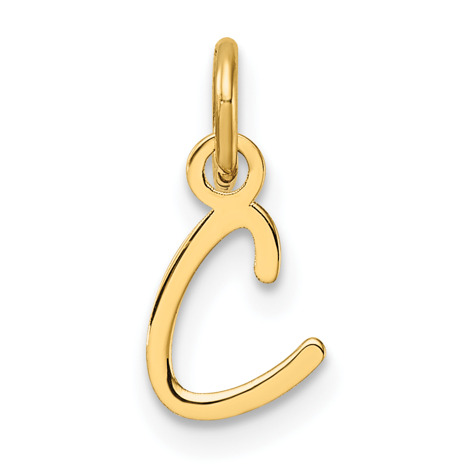14K Uppercase Letter C Initial Charm | J.C.’s Jewelry