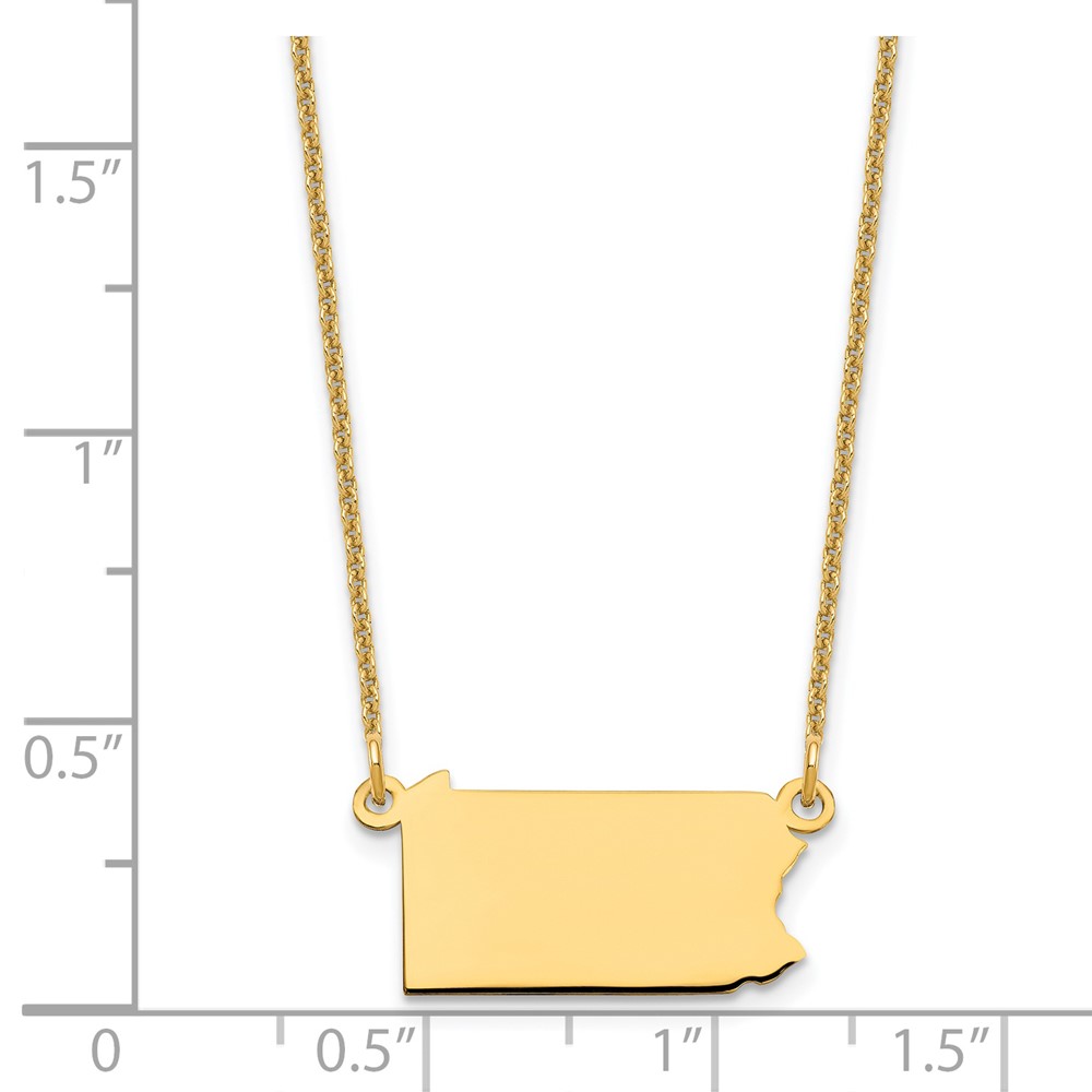 Pennsylvania State Necklace | J.C.’s Jewelry & Repair